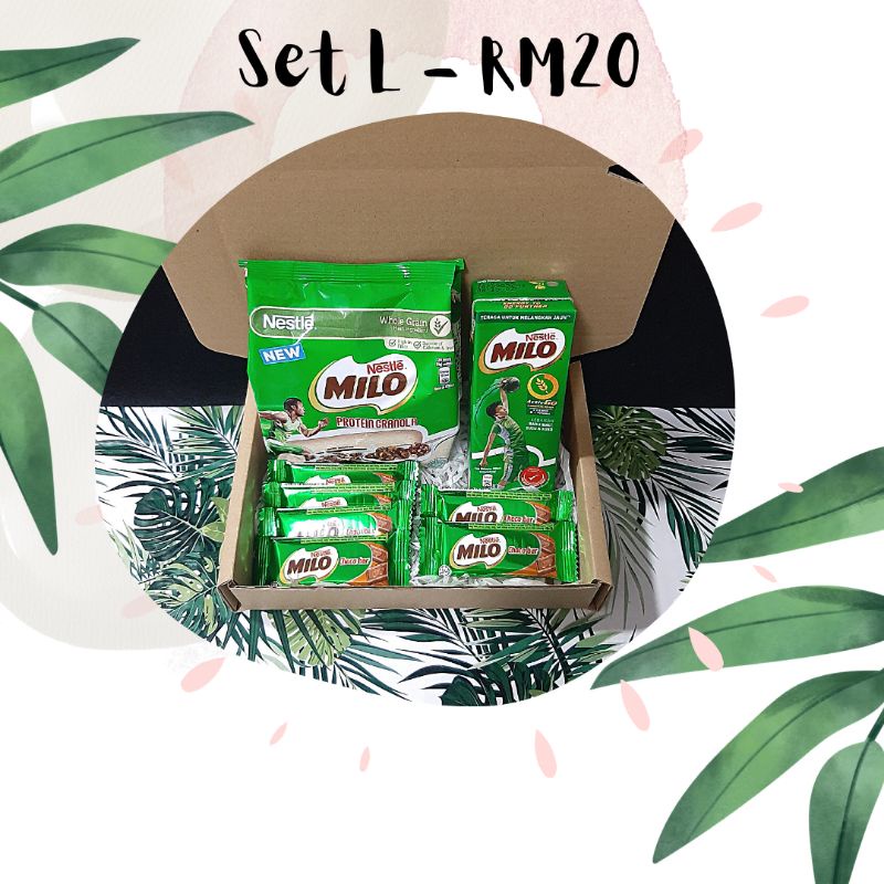 🔥 FREE STICKER GAMBAR 🔥 MILO Gift box Surprise box Chocolate Box Birthday box Hadiah Bajet Murah ...