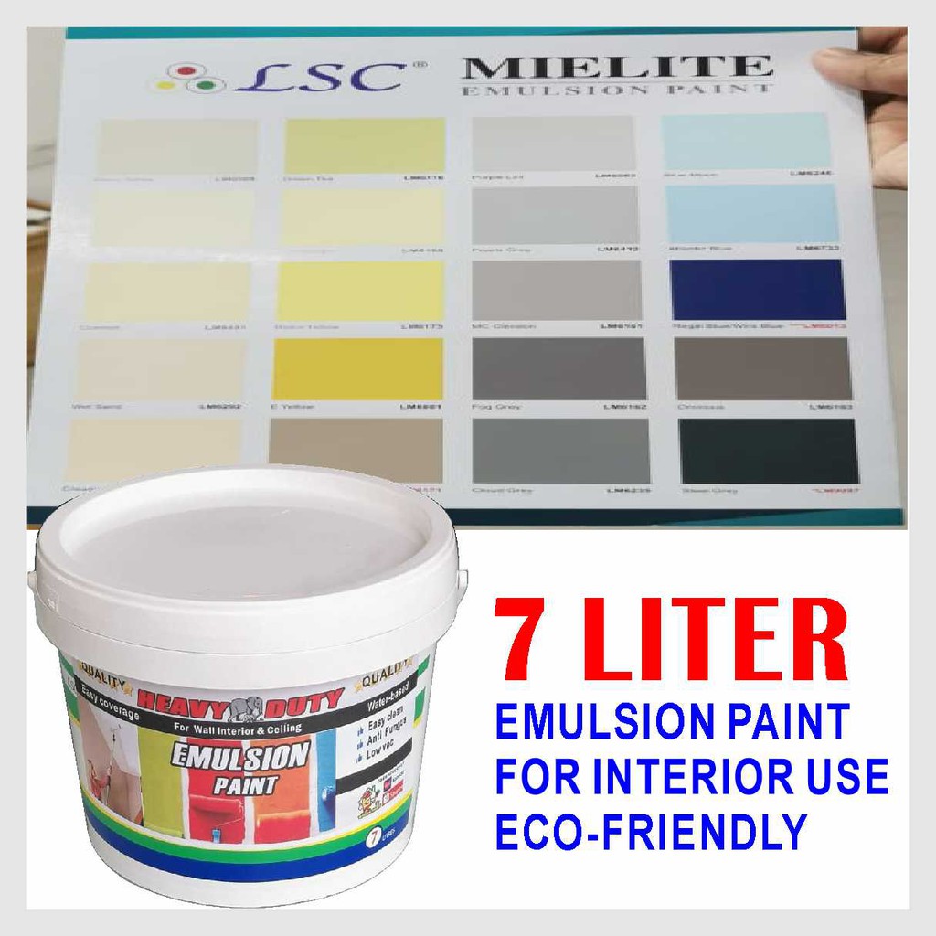 ( 7L ) Heavy Duty EMULSION PAINT Cat Interior / Ceiling Paint / WALL ...