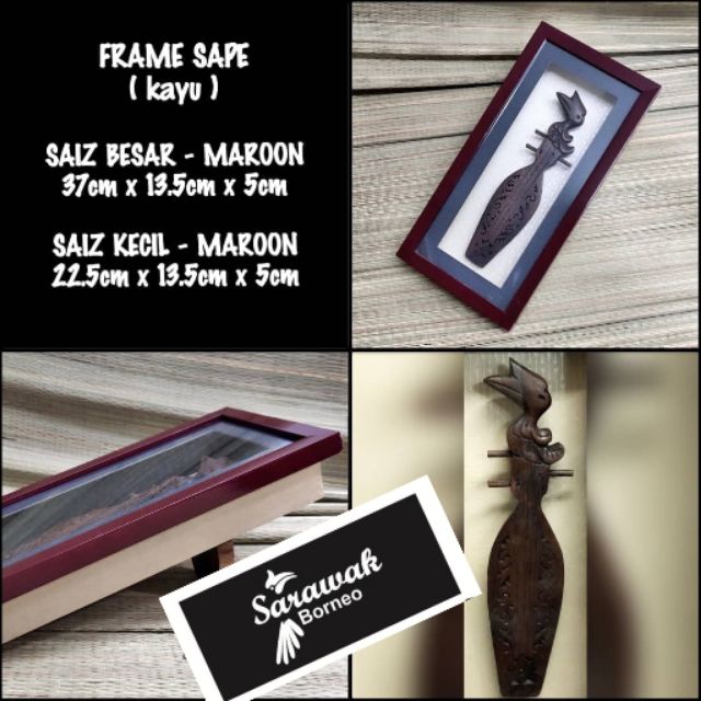 Wall frame deco( sape) | Shopee Malaysia