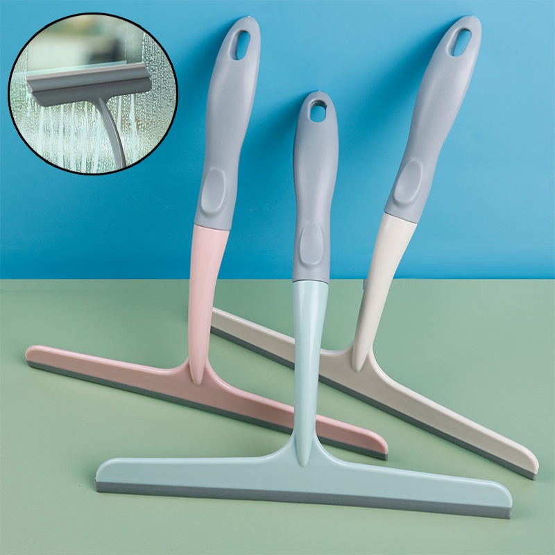 Window Glass Cleaning Brushes Rubber Scraper / Multifunctional Auto Car ...