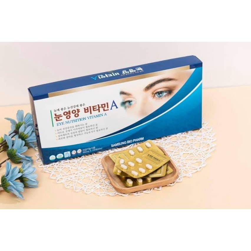 Samsung Bio VitaminA Eye Supplement 120 Korean tablets - linhnhikorea ...