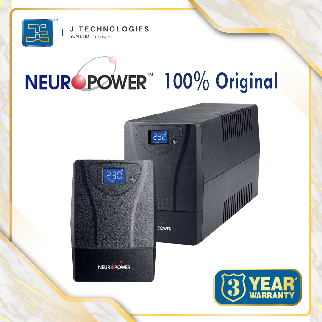 NEUROPOWER LINE INTERACTIVE UPS - Compact Touch 1K0T / Compact Touch ...
