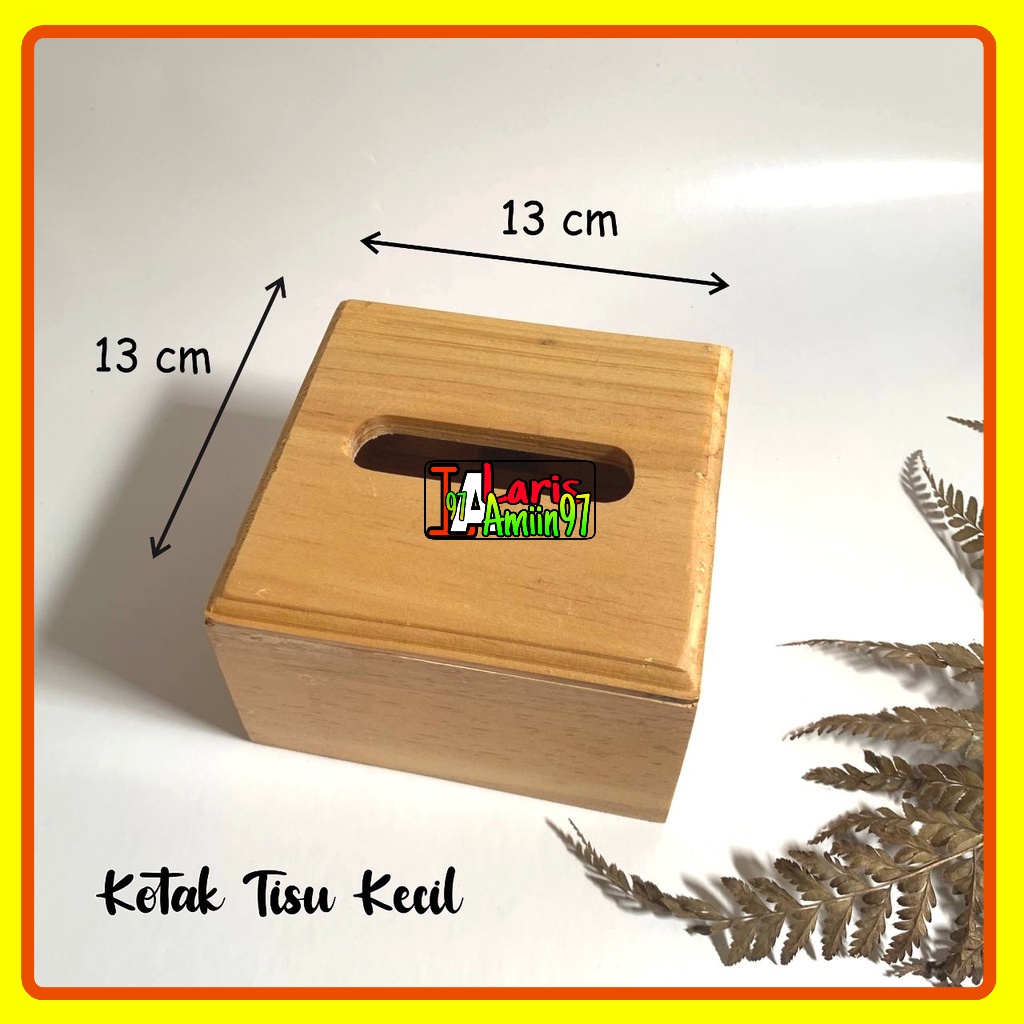 KAYU Small TISSUE BOX/ SMALL Wooden TISSUE BOX/TISSUE BOX/Pine Wood ...