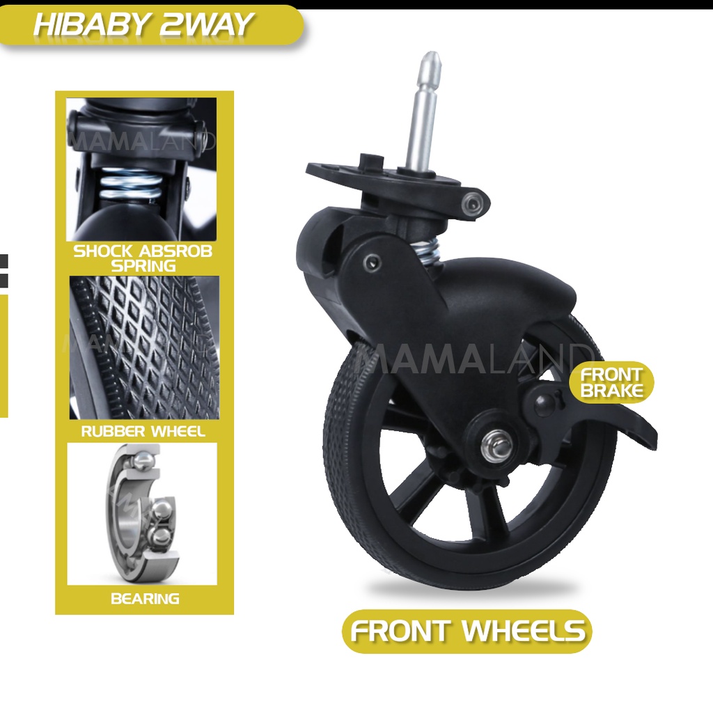 Mamaland Hibaby Two Way Facing Parent Facing Travel Compact Fold Baby ...