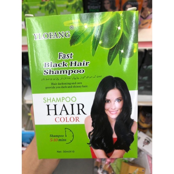 Black Hair Shampoo original Pewarna rambut hitam SHAMPOO halal 300ml ...
