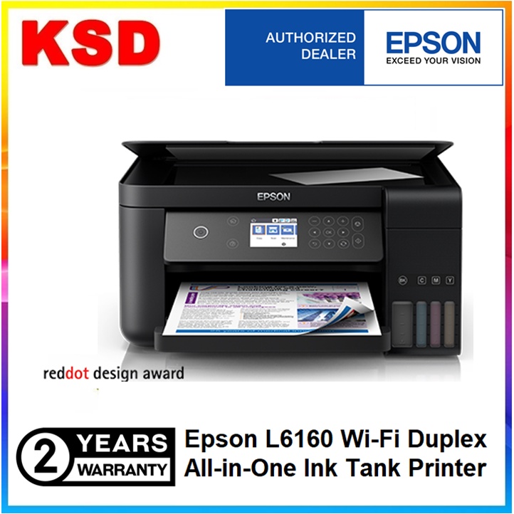 Epson L6160 Wi-Fi Duplex All-in-One Ink Tank Printer | Shopee Malaysia