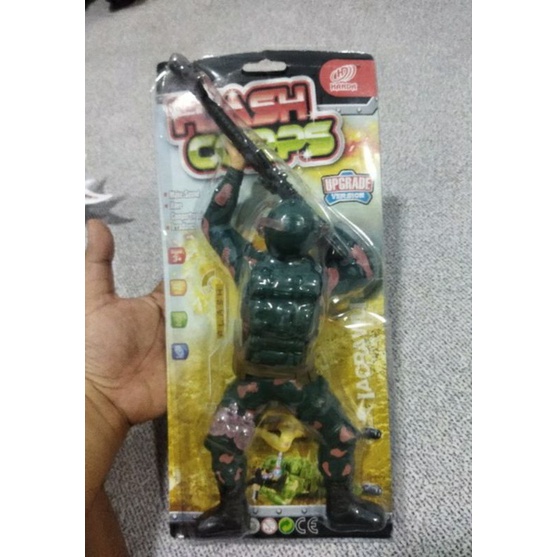 Military Plastic Toy Soldiers Army Men Figures Poses Kit Askar Mainan ...