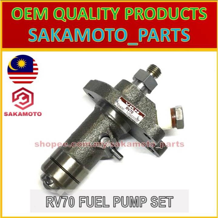 VIKYNO KUBOTA RV70/RK70 FUEL PUMP SET | Shopee Malaysia