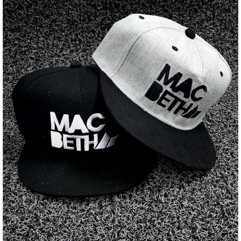 item 56: MACBETH SNAPBACK CAPS PREMIUM QUALITY | Shopee Malaysia