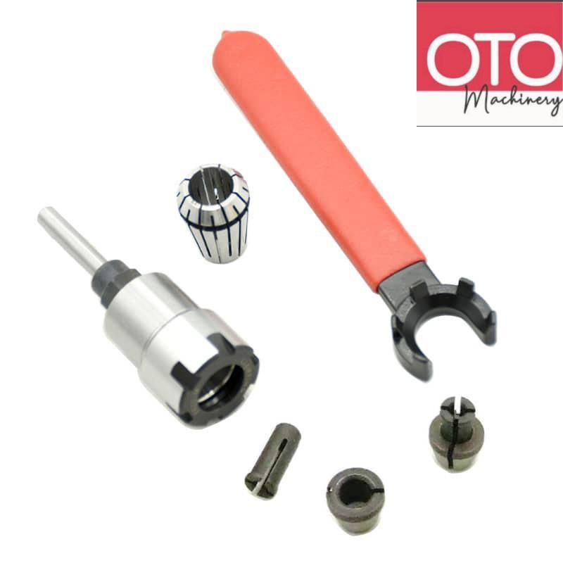 GRINDER REDUCING CHUCK COLLET CHUCK ADAPTOR SPILT BUSH 6MM TO 3.175MM ...