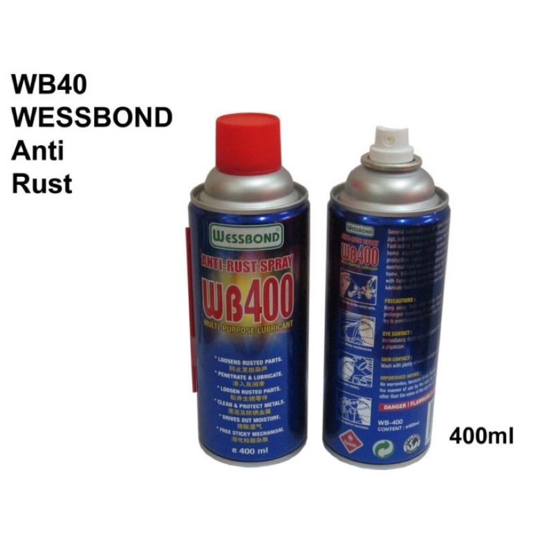 💯Ready Stock💯 WB400 Wessbond Anti Rust Spray 400ml | Shopee Malaysia