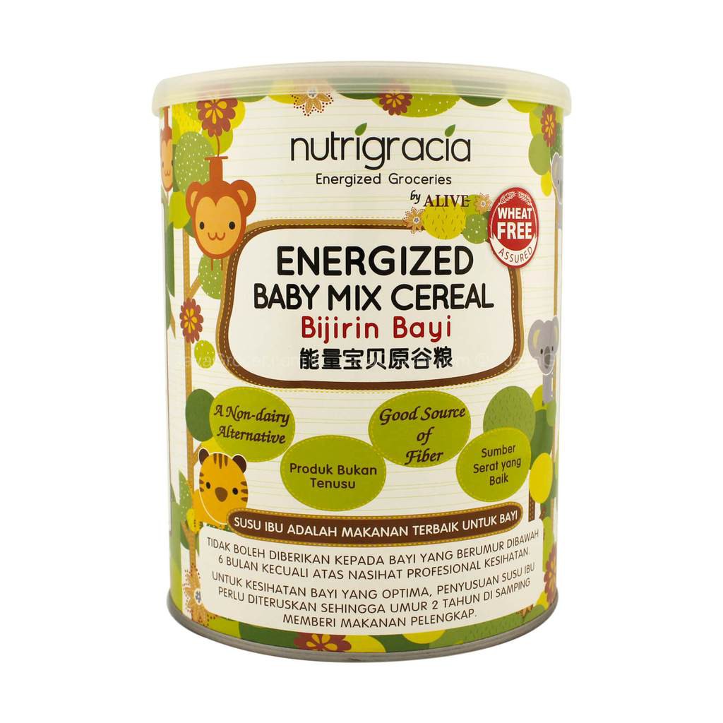 Nutrigracia - Energized Baby Mix Cereal 700g | Shopee Malaysia