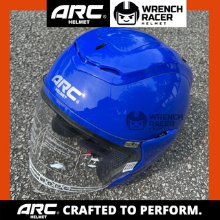 Helmet ARC Ritz ★Pastel & Modern Color V2★ - Modern Grey / Pastel Pink ...