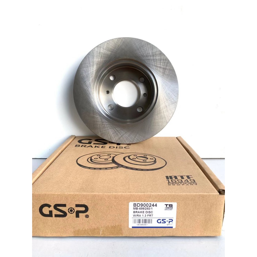 GSP PROTON WIRA 1.3 FRONT BRAKE DISC ROTOR (1 SET) | Shopee Malaysia