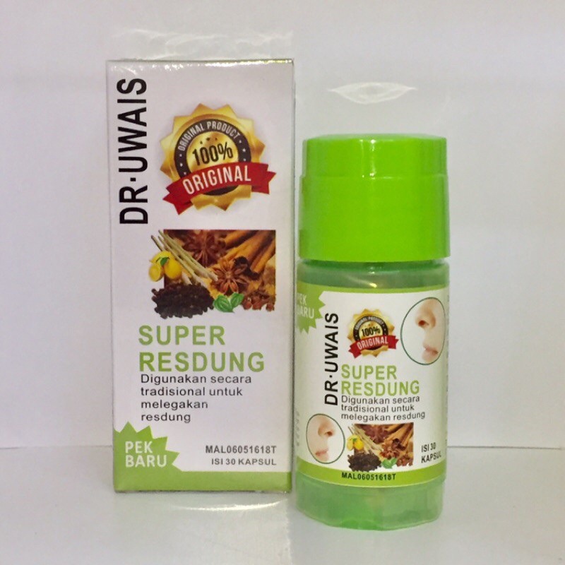 DR. UWAIS SUPER RESDUNG 100% Original Ubat Herba Tradisional Asli ...