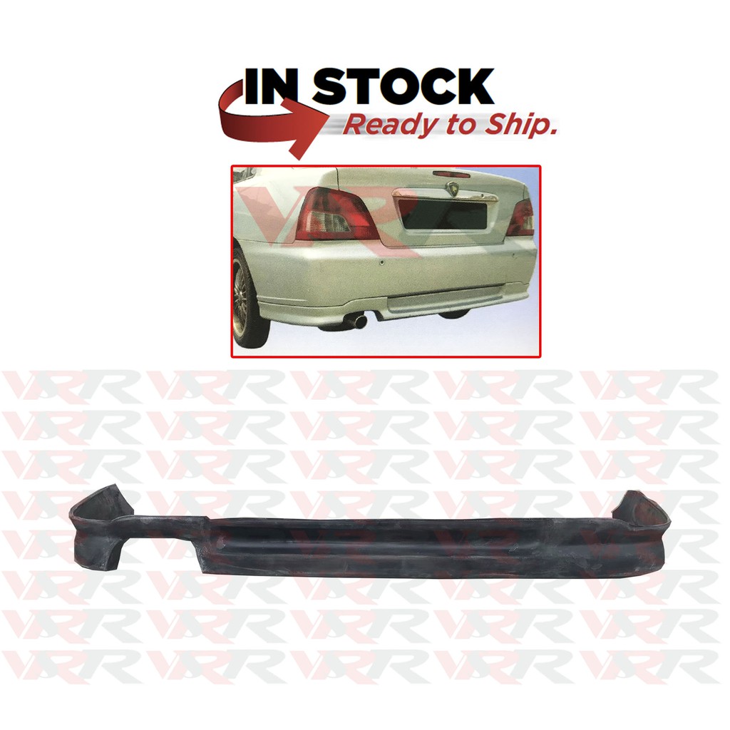 Proton Waja (2000-2011) PU Rubber Polyurethane Rear Back Skirt Skirting ...