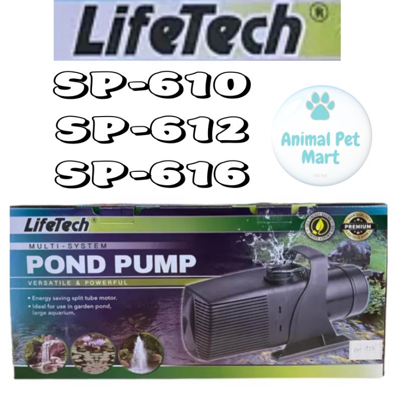 LIFETECH SP612 POND WATER PUMP - SP612 (12000 L/H) | Shopee Malaysia