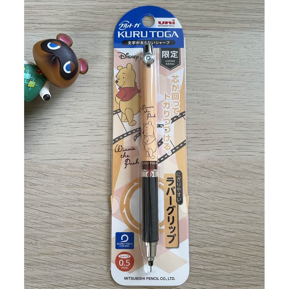 Japan Uni Kuru Toga Disney Limited Edition 0.5mm Rubber Grip Mechanical ...