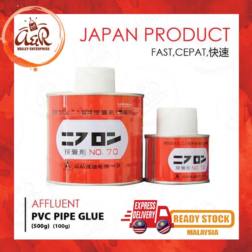 No:70 Japan PVC Pipe Glue Solvent Gum Water Piping 100g 🔥 READY STOCK ...