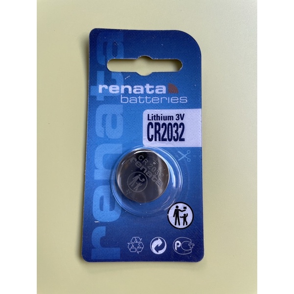Renata CR2032 3V Button Battery CR 2032 C R2032 ( Price Is Per Piece ) 2B | Shopee Malaysia