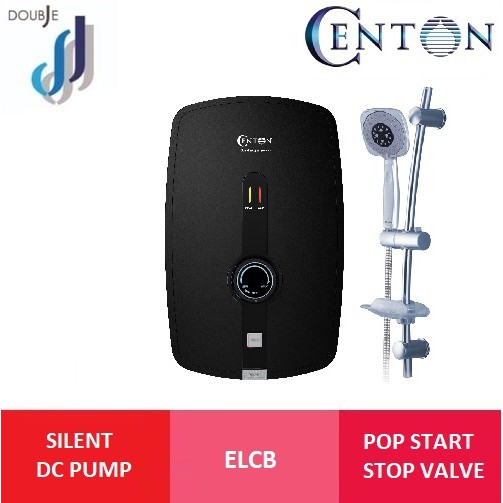 Centon Inverter DC Silent Pump Water Heater VT555ESP (Matte Black ...