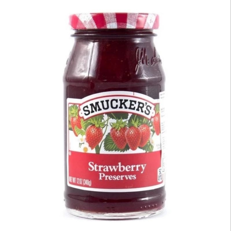 Smuckers Strawberry Preserves Strawberry Jam Smucker's Jam 340 Gram ...