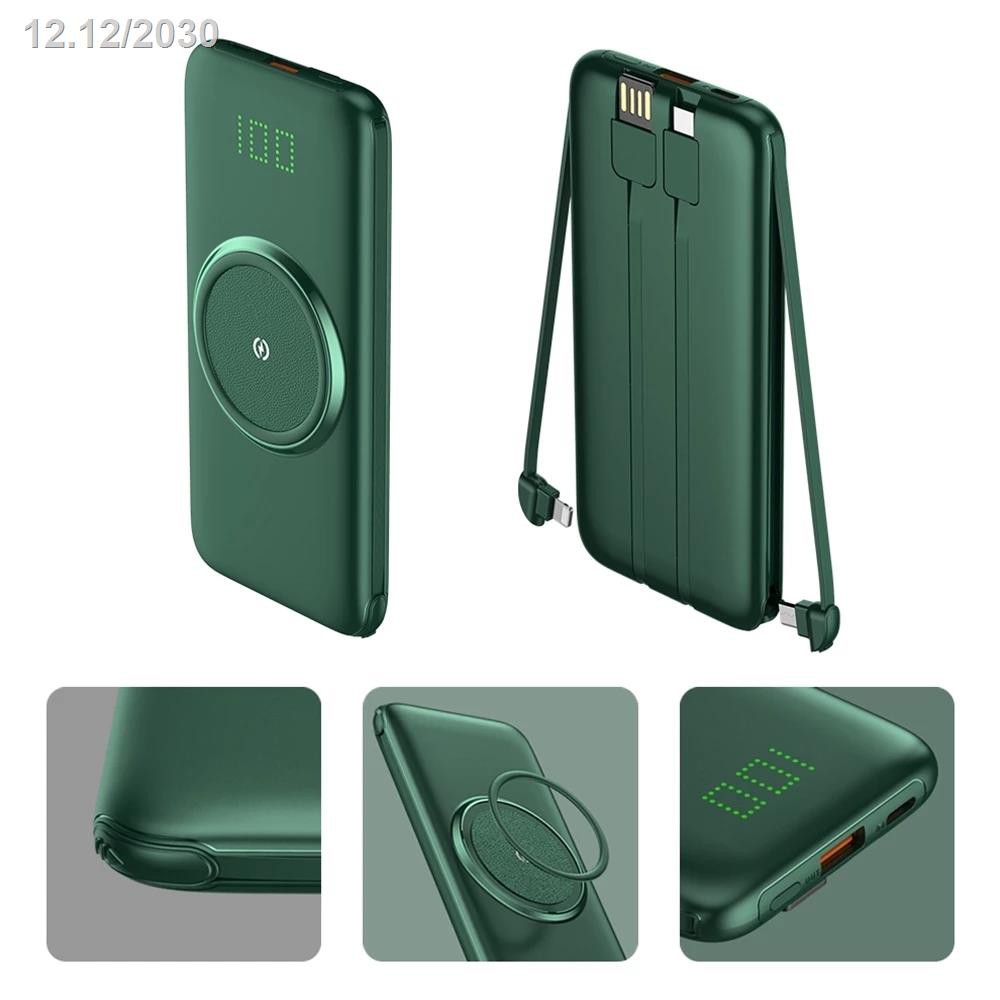 Original CASEIER Power Bank 20000mAh Wireless Portable Powerbank 4 ...