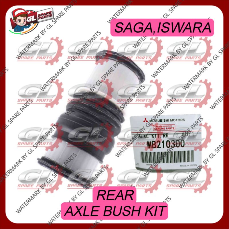 PROTON SAGA 8V 12V ISWARA REAR AXLE BUSH KIT SET MB210300 (GOOD QUALITY ...