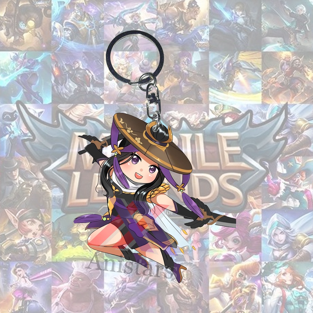 GANTUNGAN Mobile Legends Keychain - Key Chain - Hp strap - Pinch strap ...