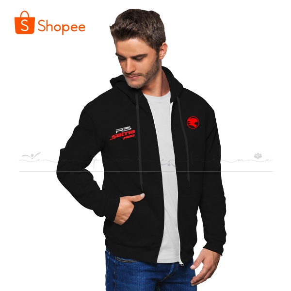 Proton R3 Satria Neo Zip Hoodie Logo Embroidery Racing Club Car Tuning ...