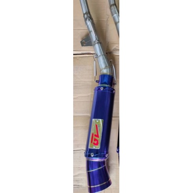 GL RACING💯 EXHAUST OPEN EX5 WAVE 125 KRISS 100 SRL 110 115 CLASS sym ...