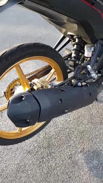 RED LEO RACING EXHAUST CUTTING STANDARD ( EXZOS ) | Shopee Malaysia