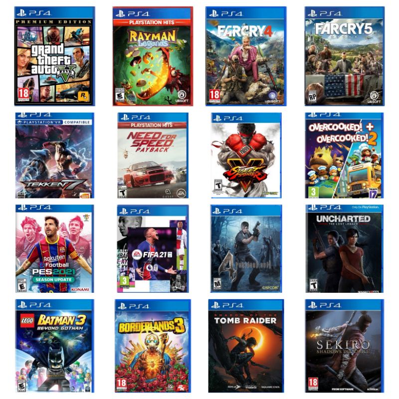 [PS4 New CD] Original CD Games ( New & sealed) | Shopee Malaysia