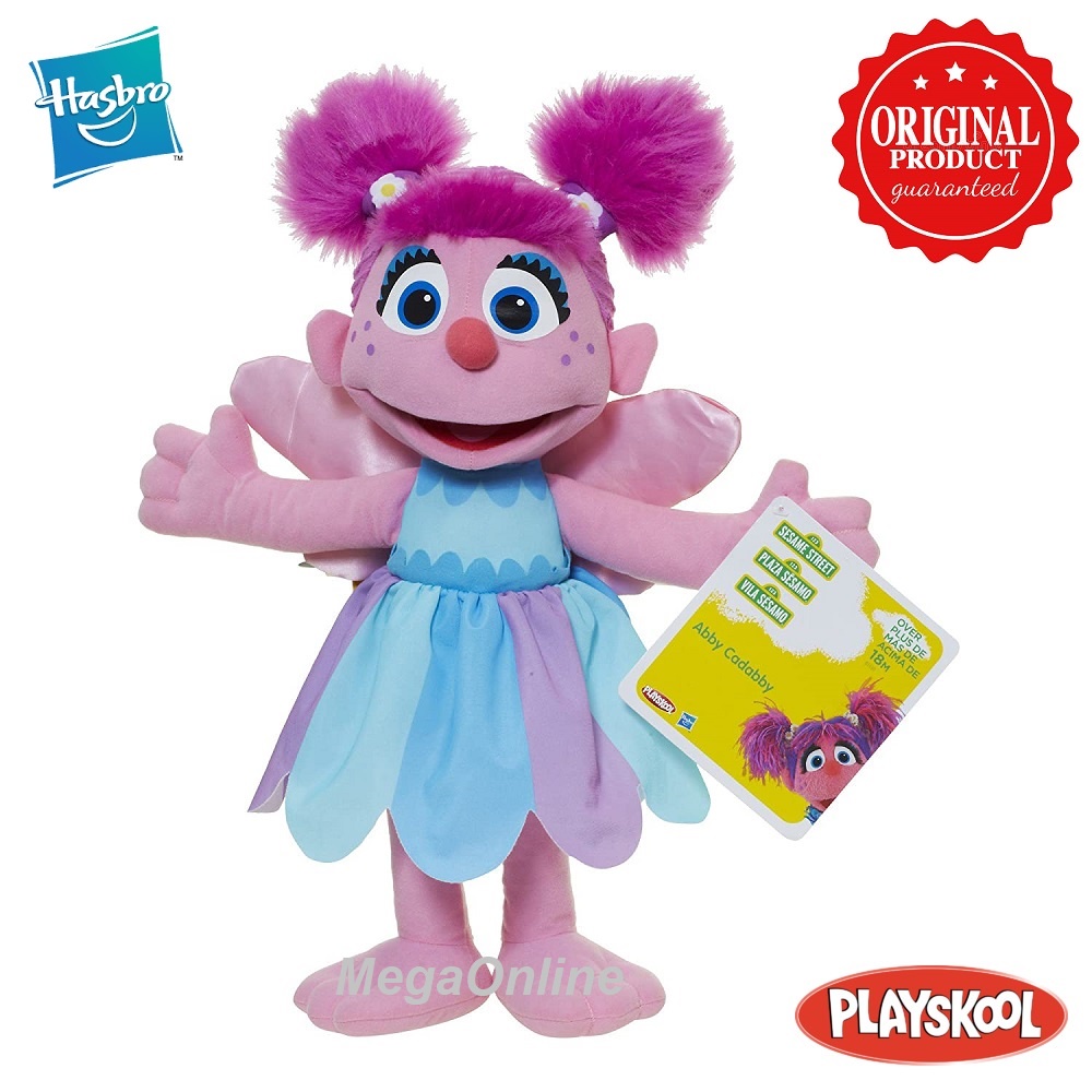Hasbro Playskool Sesame Street Abby Cadabby Jumbo Plush Toy Magical Fairy 50cm Stuffed Doll Raya ...