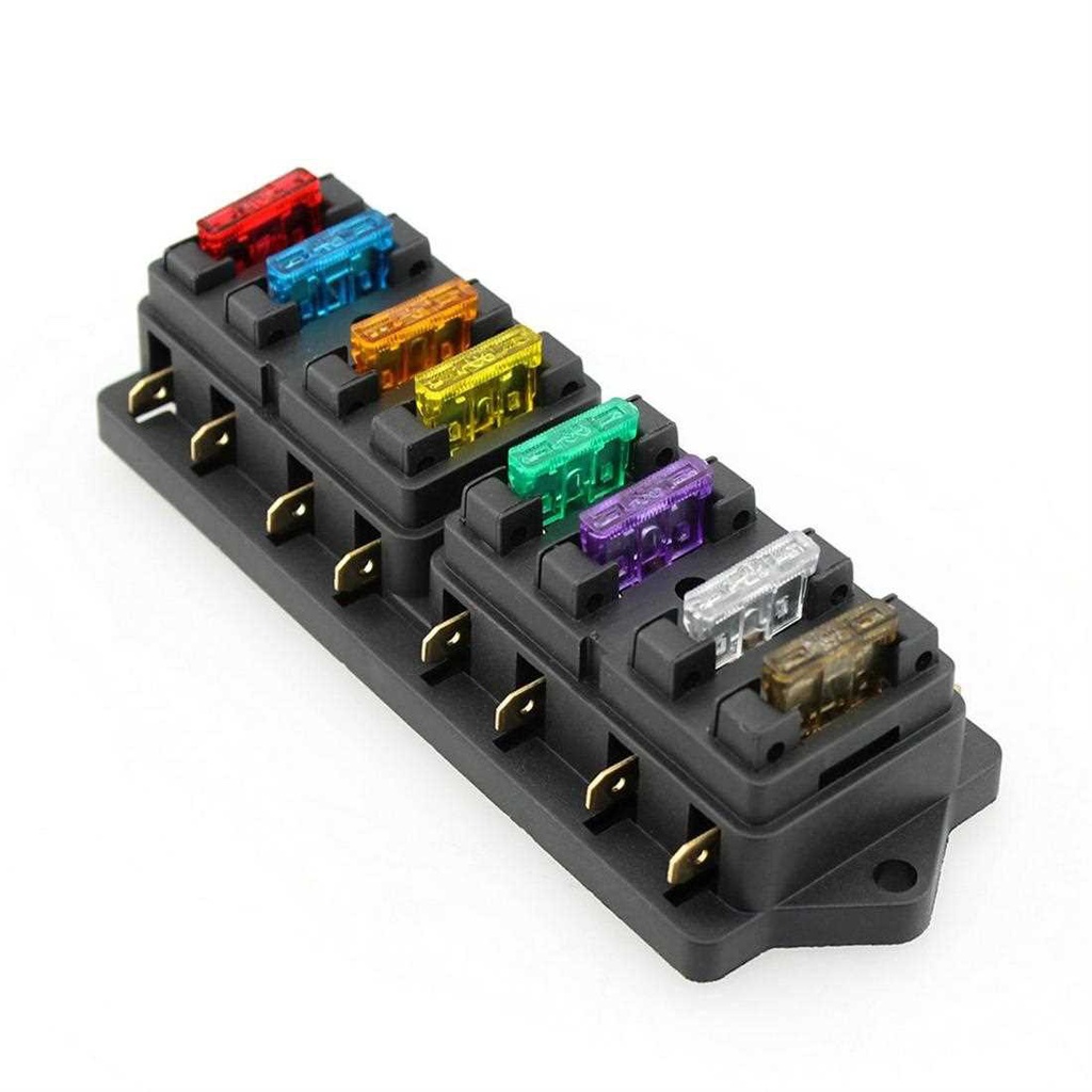 Way Fuse Holder Box Car Vehicle Automotive Circuit Blade Fuse Block ...