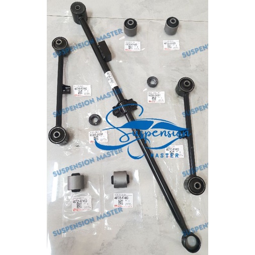 9 IN 1 SET - PERODUA KEMBARA J100 E/J102E /J122E- REAR LATERAL ARM ...