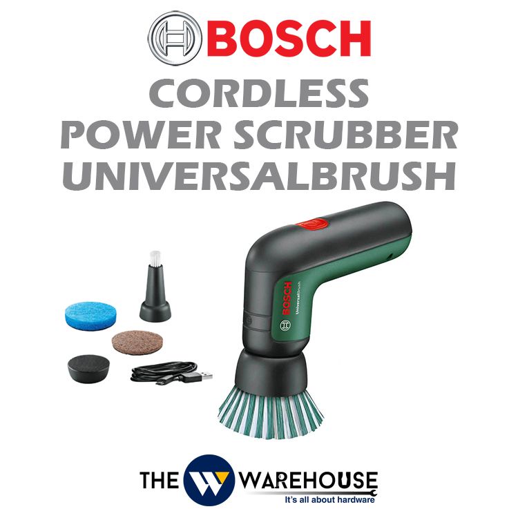 Bosch Cordless Cleaning Brush Power Scrubber UniversalBrush | Shopee ...
