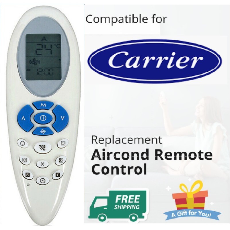Carrier Aircond remote control Air Conditioner Remote RFL-0601E RLF ...