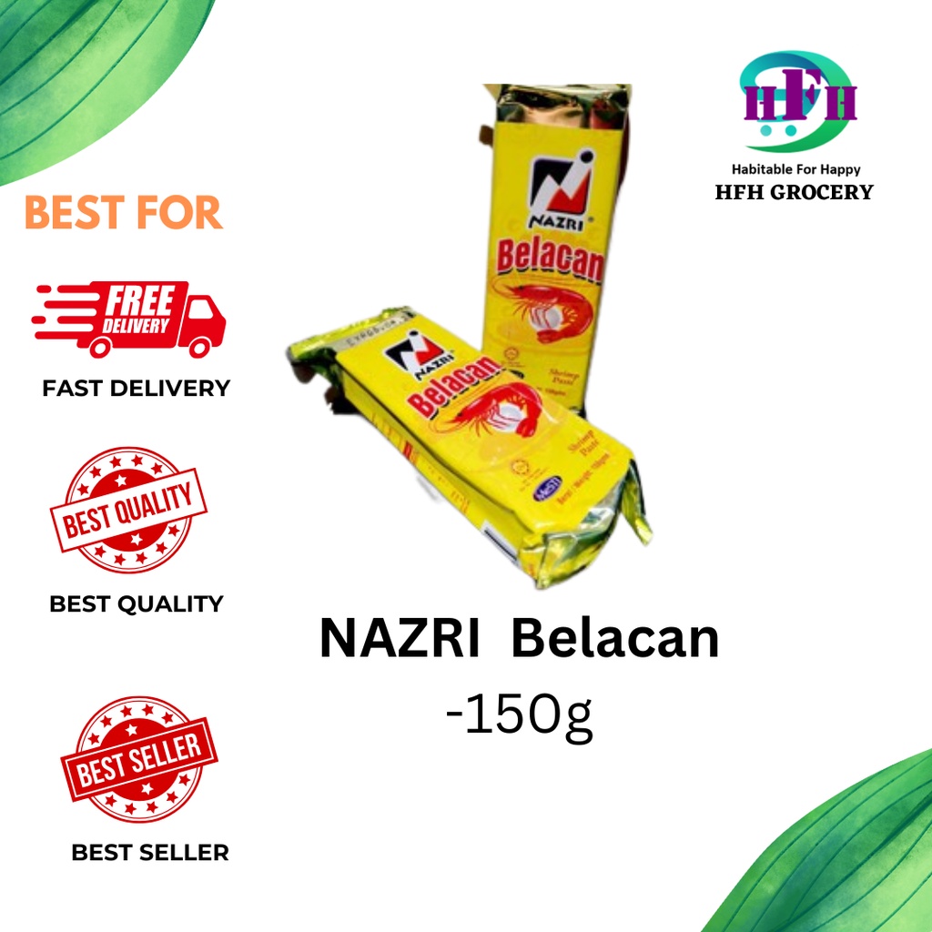🔥 NAZRI Belacan/ NAZRI Brand Belacan (150gms) | Shopee Malaysia
