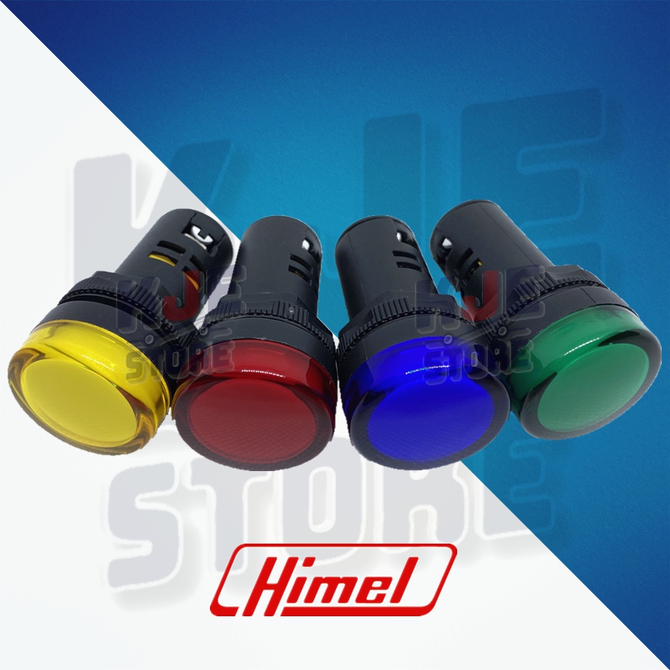 HIMEL Pilot Light Pilot Lamp 22mm LED Signal Indicator Light - AC230V ...