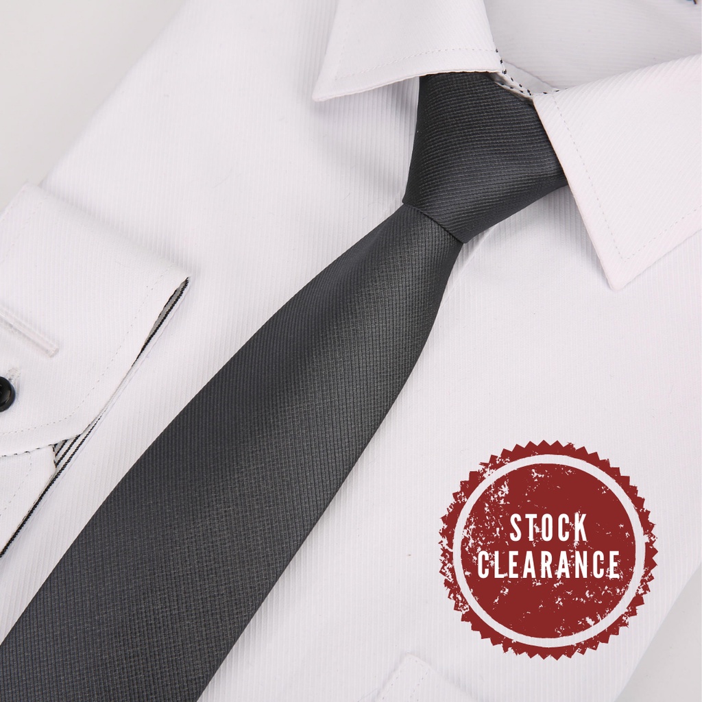 [MINOR DEFECT / CLEARANCE STOCK] Business Men's Zipper Tie (Automatic ...