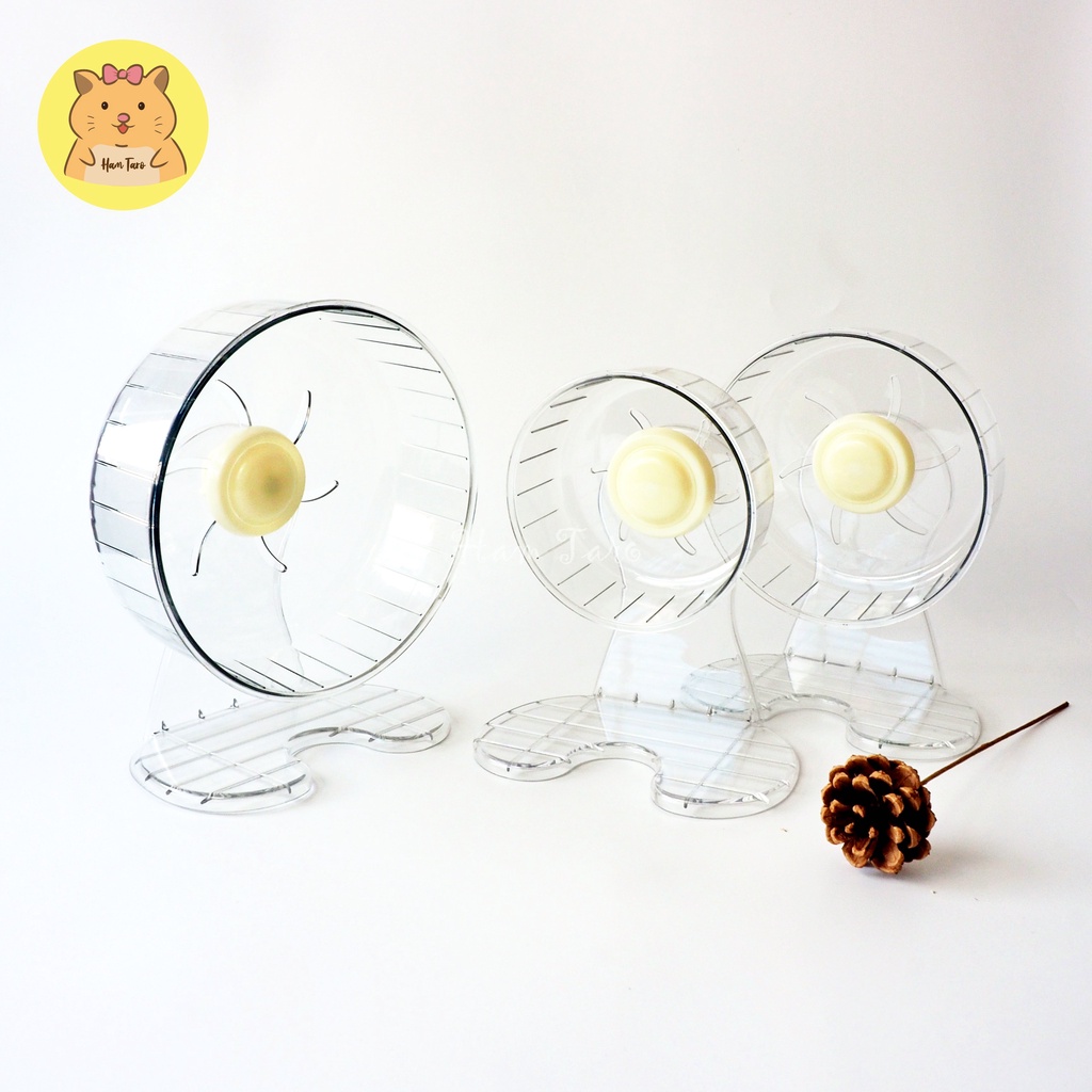 [Ready Stock] Clear Transparent Wheel Hamster Small Animals Roller ...