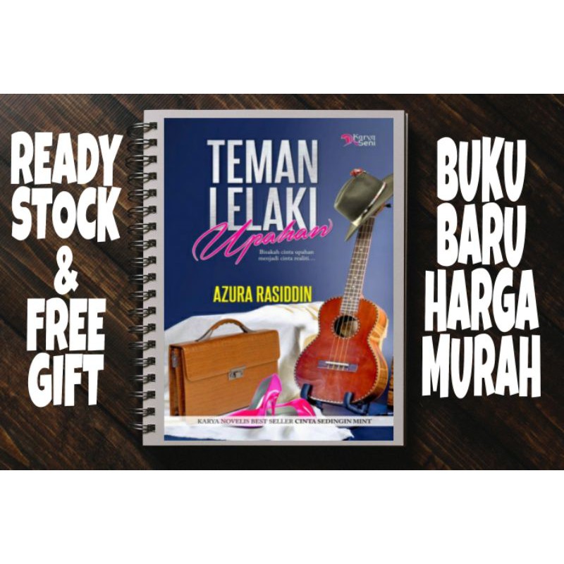 NOVEL TEMAN LELAKI UPAHAN - AZURA RASIDIN | Shopee Malaysia