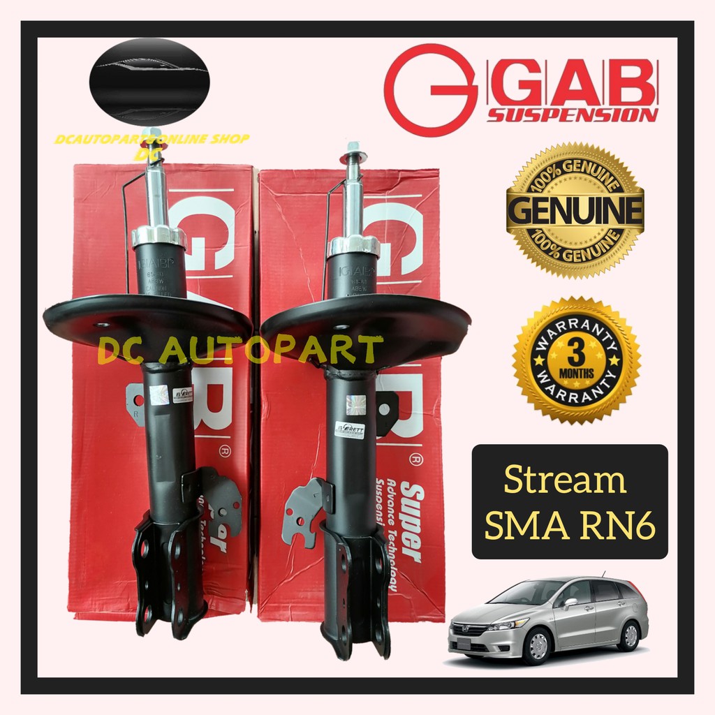 ORIGINAL GAB HONDA STREAM SMA RN6 RN8 FRONT OR REAR SHOCK ABSORBER FRT ...