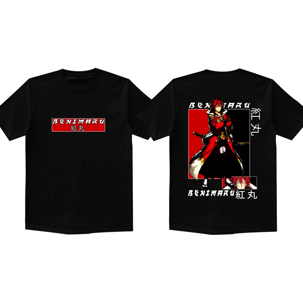Manga BENIMARU T-Shirt, TENSEI SHITARA SLIME DATTA KEN ANIME RIMURU ...