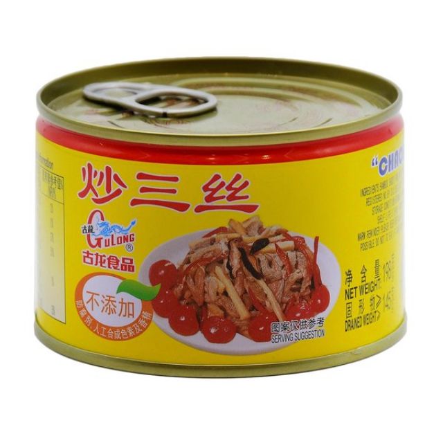 (Non Halal) Gulong "CHAOSANSI" 古龙炒三丝198g | Shopee Malaysia