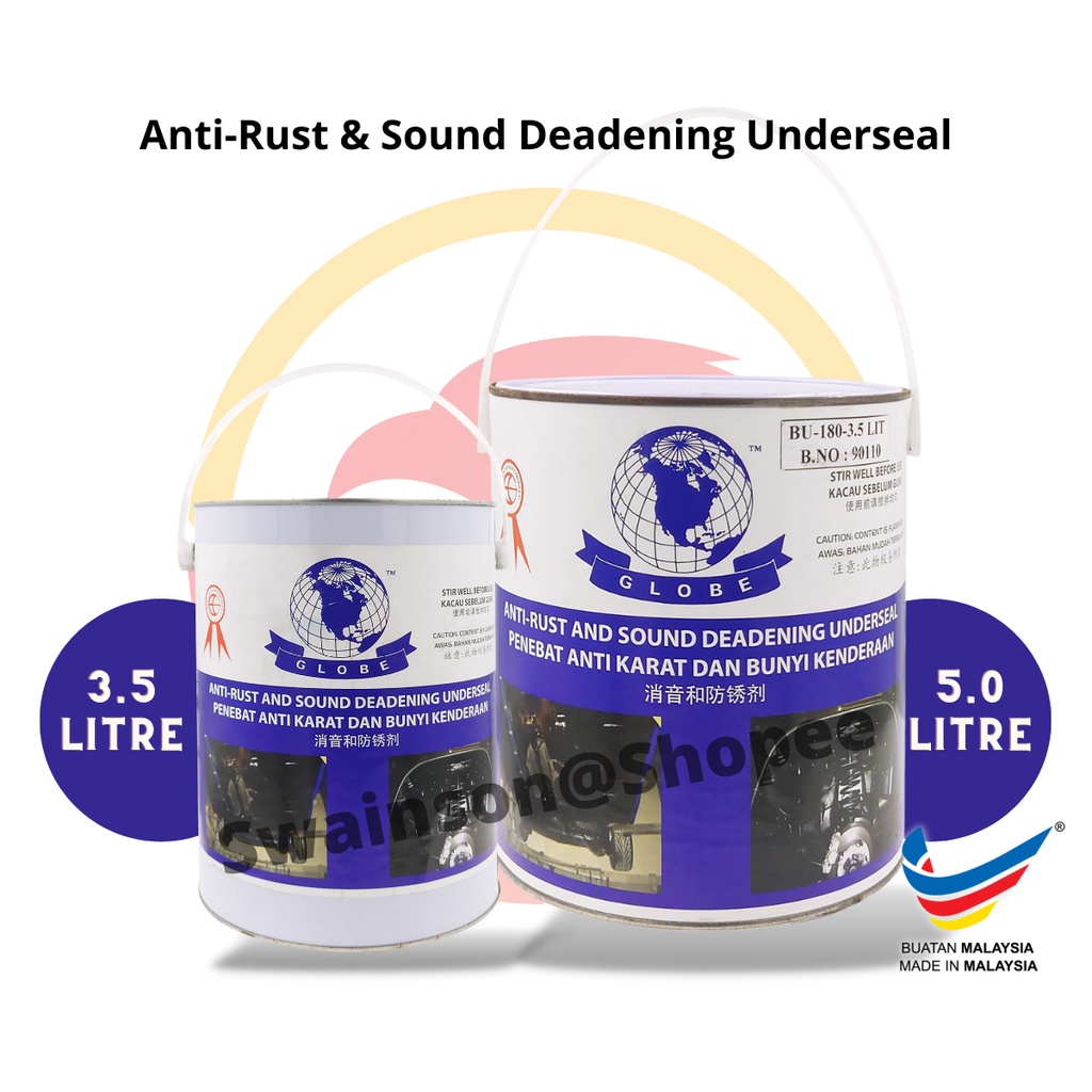GLOBE Anti Rust & Deadening Underseal Penebat Anti Karat Dan Bunyi ...