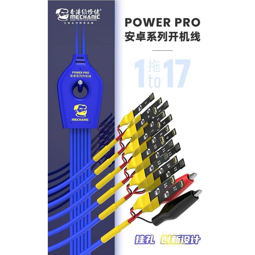 BSS MECHANIC Power Pro Power Cable 1to17 (Android) | Shopee Malaysia