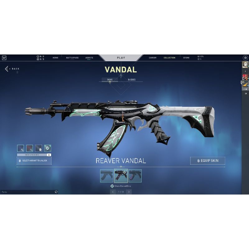 VALORANT ACCOUNT (REAVER VANDAL + RECON PHANTOM) | Shopee Malaysia