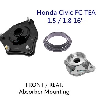 Front Rear Absorber Mounting / Absorber Bearing for Honda Civic FC TEA ...